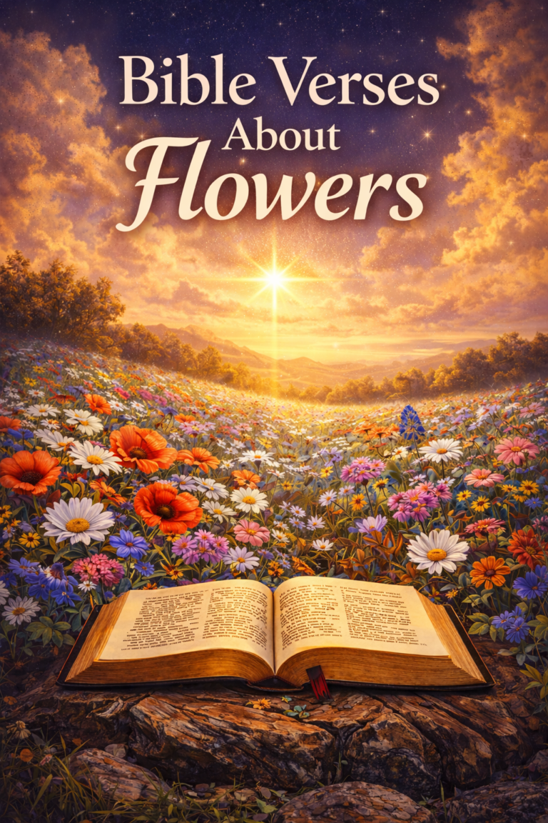 34 Beautiful Bible Verses About Flowers That Inspire Faith and Hope ...