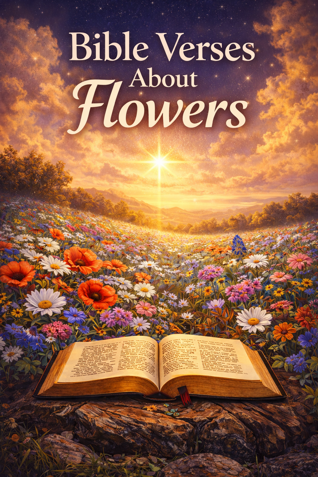 34 Beautiful Bible Verses About Flowers That Inspire Faith and Hope ...
